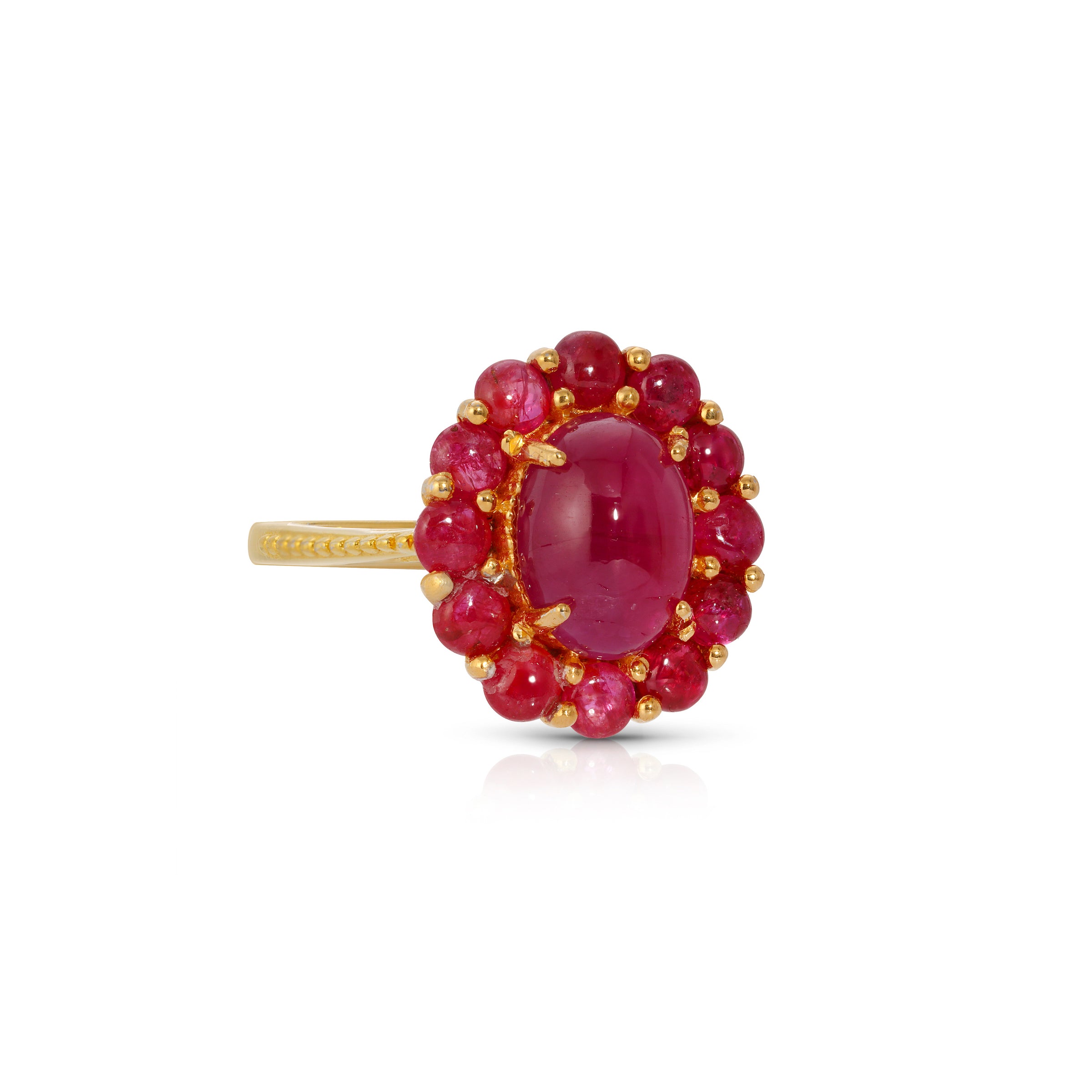 Ruby Cluster Ring